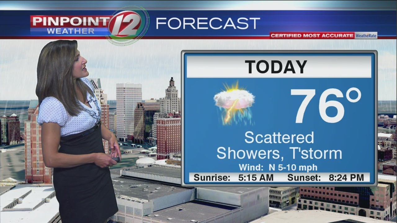 Pinpoint Weather 12 Forecast - YouTube