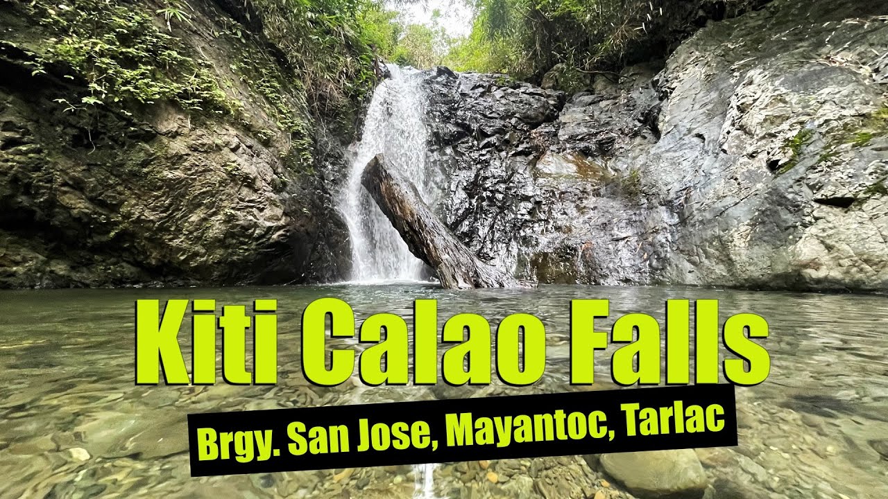 Kiti Calao Falls | Mayantoc, Tarlac - YouTube