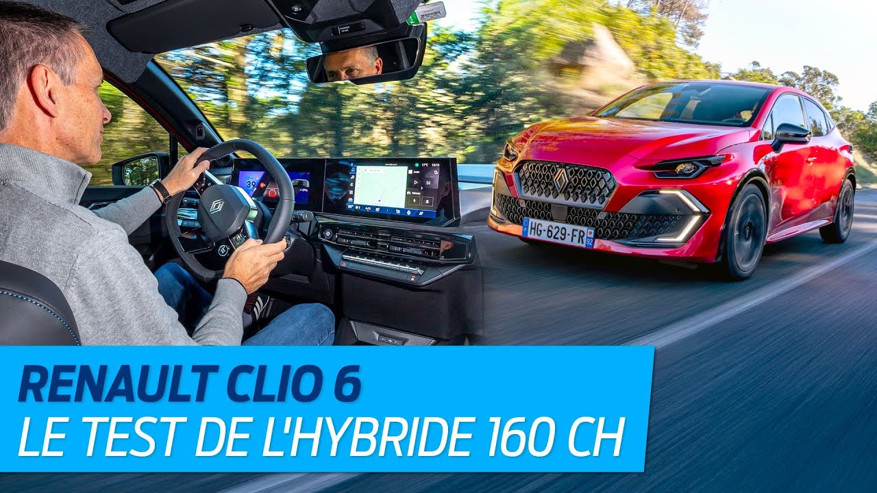 Essai Renault Clio 6 (2025). Notre essai complet - YouTube