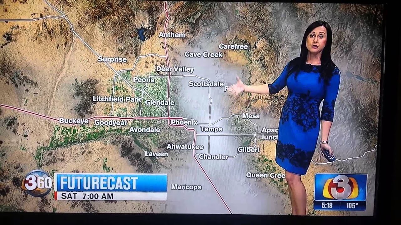Kim Quintero 3TV Arizona Weather 07/02/2015 KTVK - YouTube