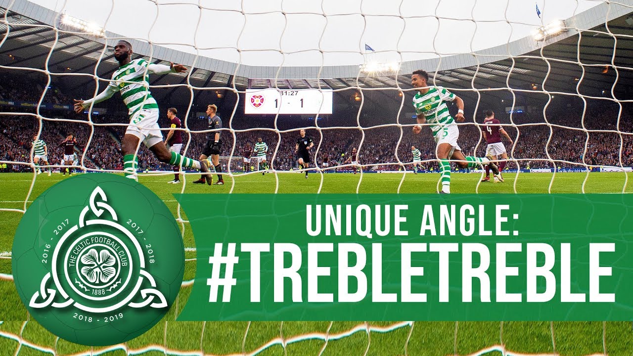 🎥 UNIQUE ANGLE: Hearts 1-2 Celtic | CELTIC WIN THE TREBLE TREBLE! - YouTube