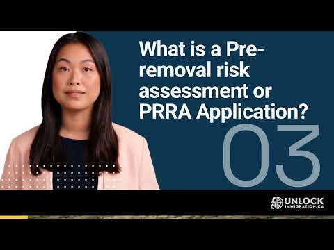What is a Pre-removal risk assessment or P.R.R.A Application?