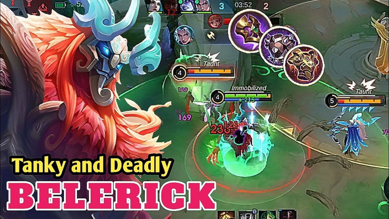 Belerick 100% Tanky and Deadly | Best Build, Emblem and Gameplay | Top ...
