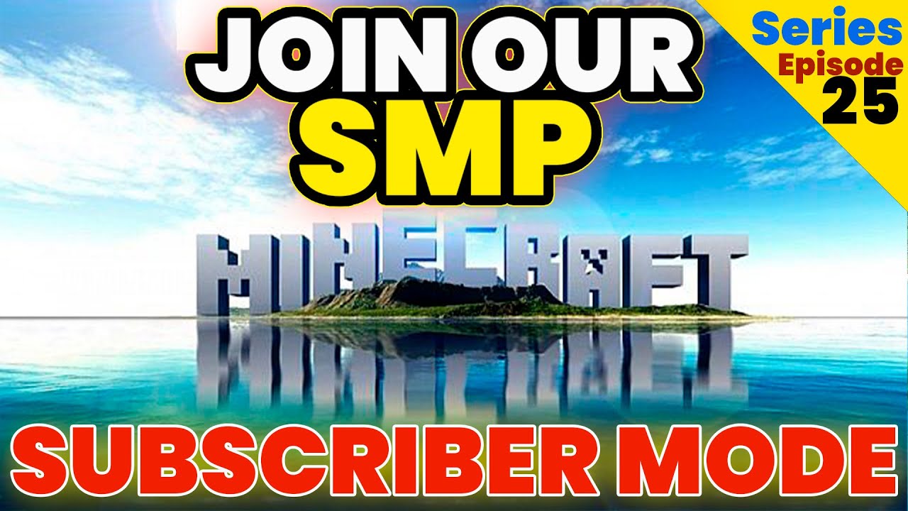 Minecraft - Join our SMP | JAVA + PE + Bedrock | With Subscribers ...