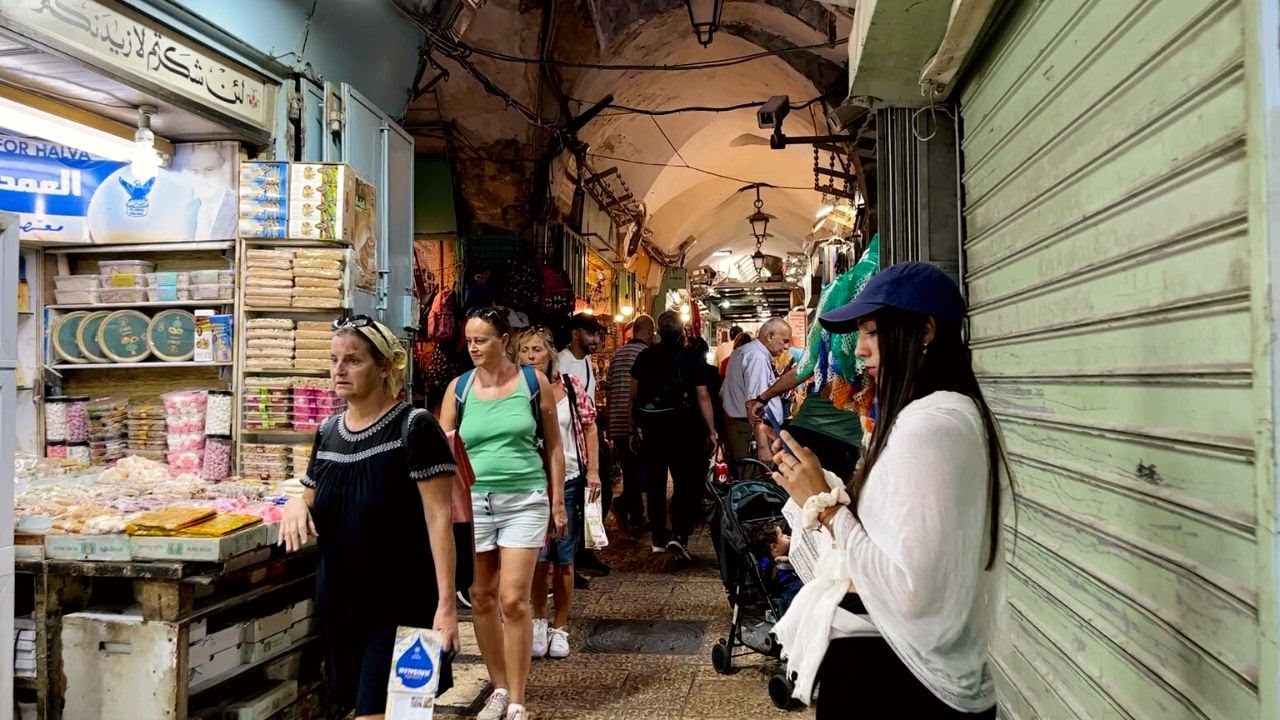 Jerusalem City Tour | 4K walk in Jerusalem's Old City & Church Of The ...