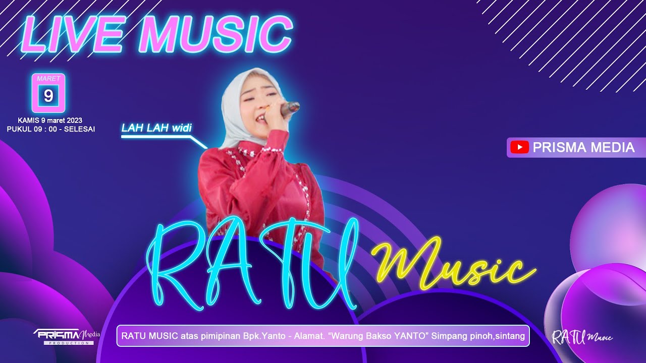 RATU MUSIC LIVE STREAMING // Dalam Tasyakuran IPDA Adryan Yoga Pratama ...