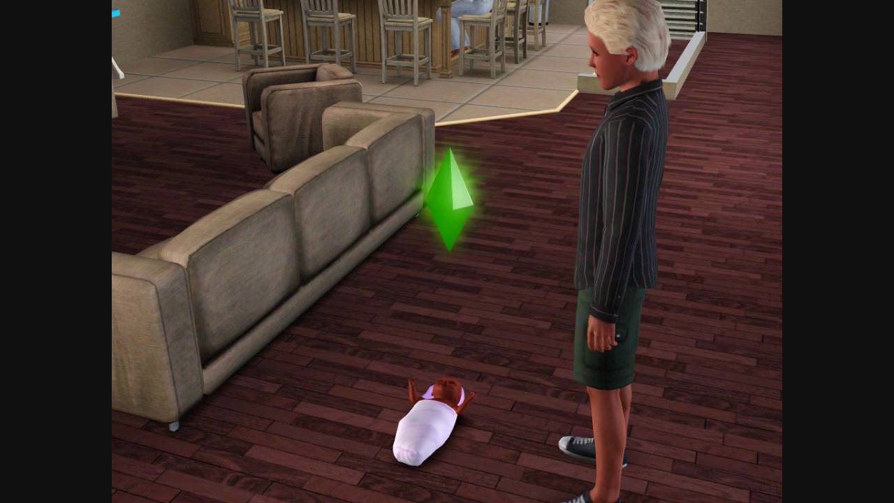 Stealing candy from an... infant? - SIMS 3 - YouTube