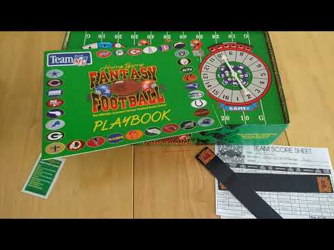 Home Game Fantasy Football - Team NFL official draft picking board game ...