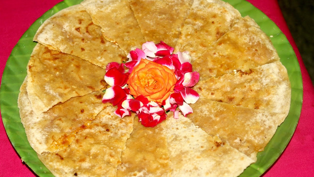 Gul Poli/गूळ पोळी/Tilgul Poli/ Sankrant Spcl/Traditional Maharashtrian ...