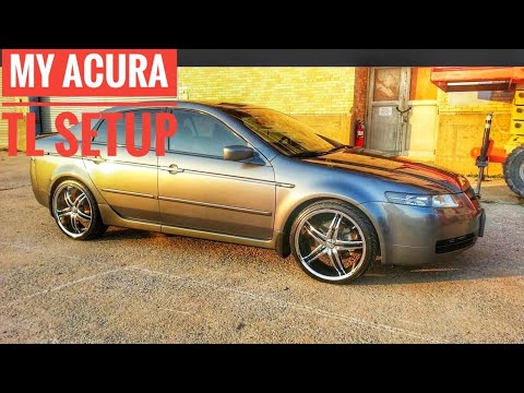 CUSTOM ACURA TL WEATHERTECH VISORS VISCERA 770 CHROME - YouTube