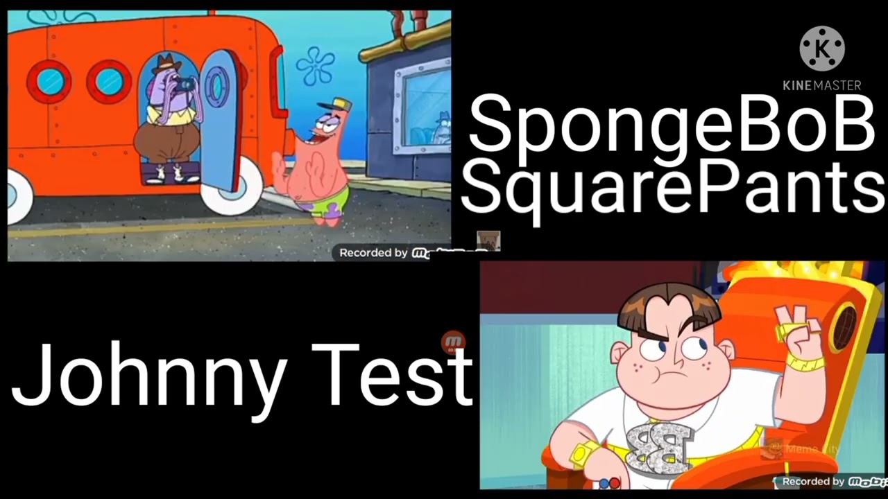 SpongeBob SquarePants / Johnny Test (@Meme City@The Buckety Squad) [5/ ...