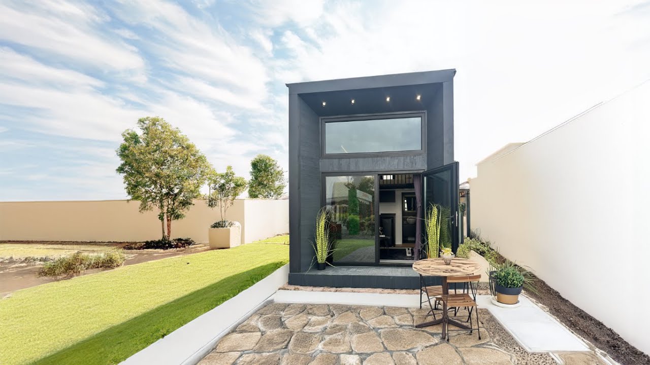 KUTU EV 6X3 Tiny House - YouTube