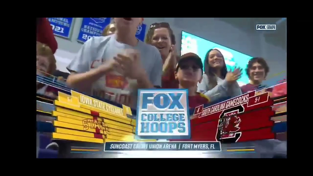 CBB Basketball on FOX Sports intro Iowa at South Carolina - YouTube