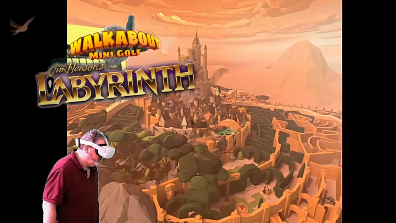 First Look! Walkabout Mini Golf - Labyrinth with Friends!! (Easy Mode ...