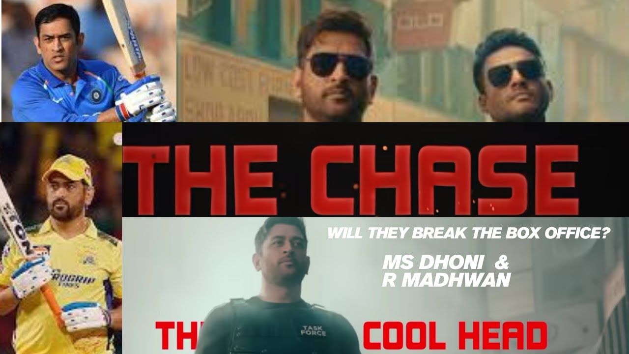 🔥 MS Dhoni’s Action-Packed Bollywood Debut with R Madhavan? | The Chase Teaser Review 🔥 - YouTube