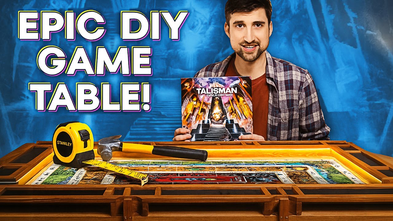 Building a Legendary Table for Talisman | DIY Project - YouTube