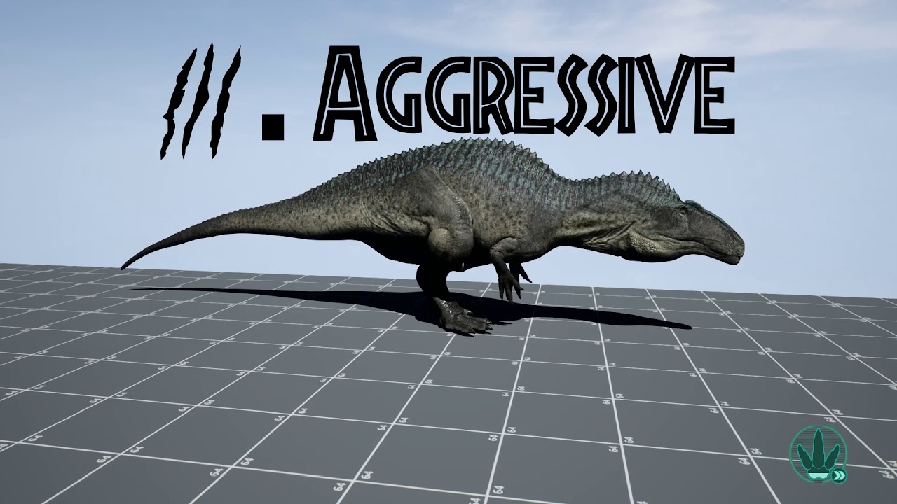 The Isle Acrocanthosaurus sounds with text [LEGACY] - YouTube