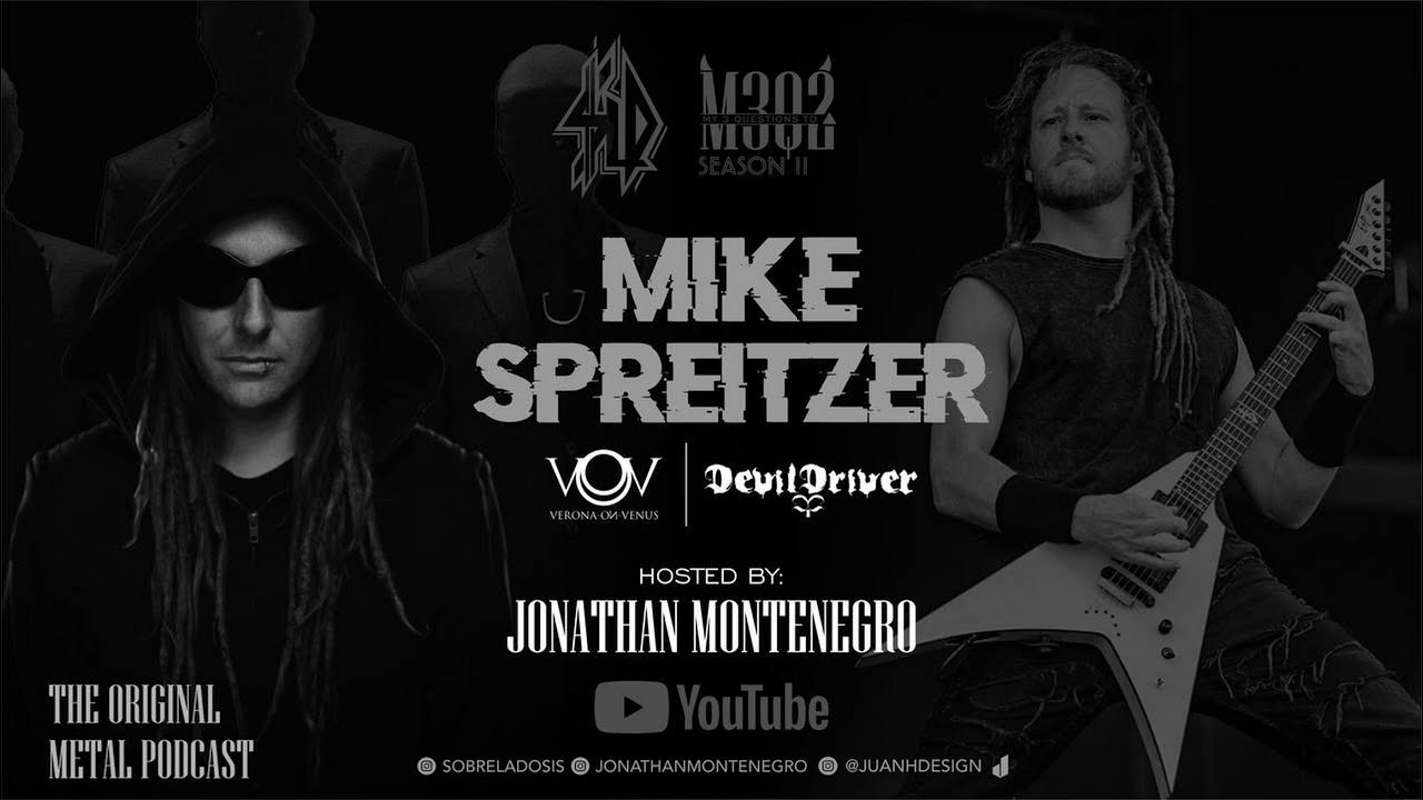 M3Q2: Mike Spreitzer (DevilDriver-Verona On Venus) [Season 2] - YouTube