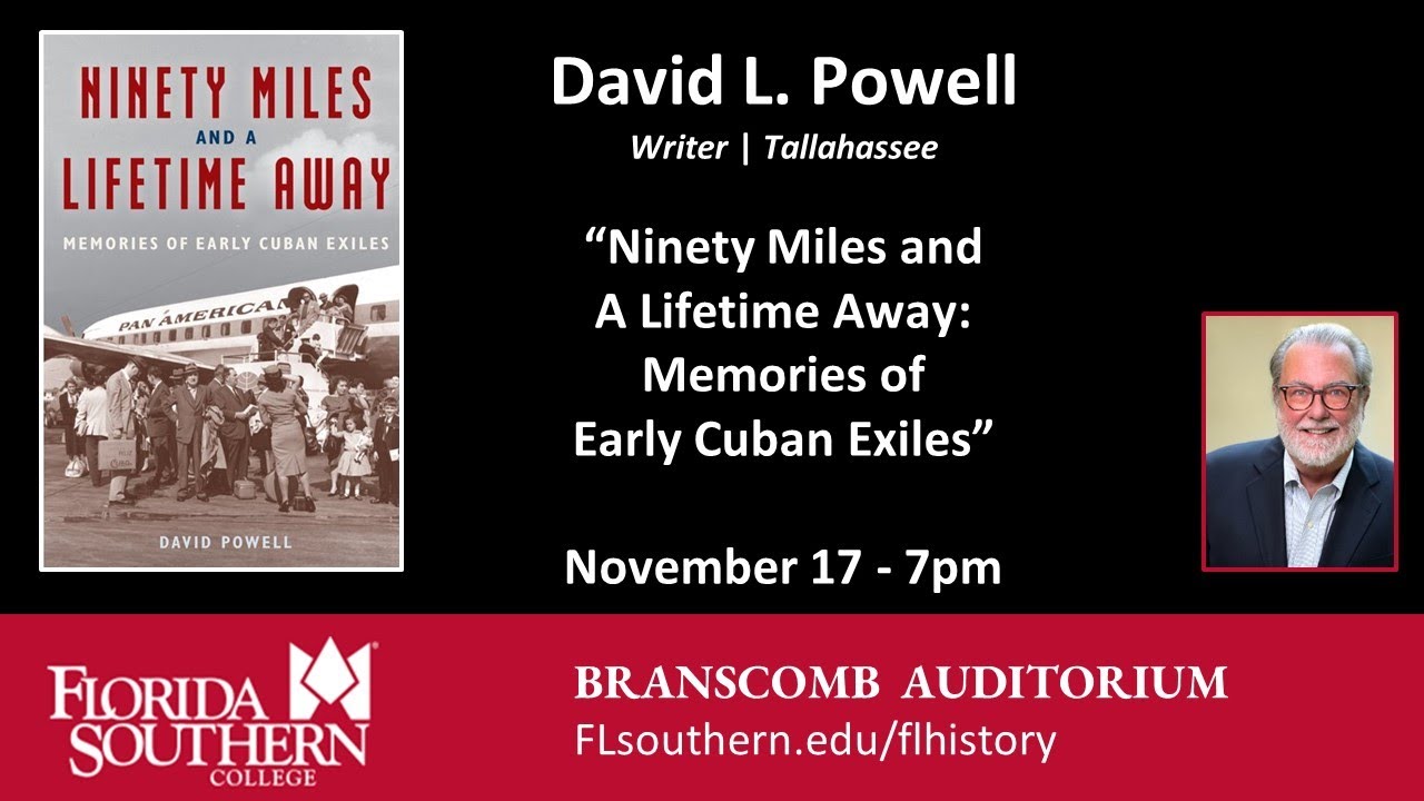 Florida History Lecture Series: DAVID L. POWELL - YouTube
