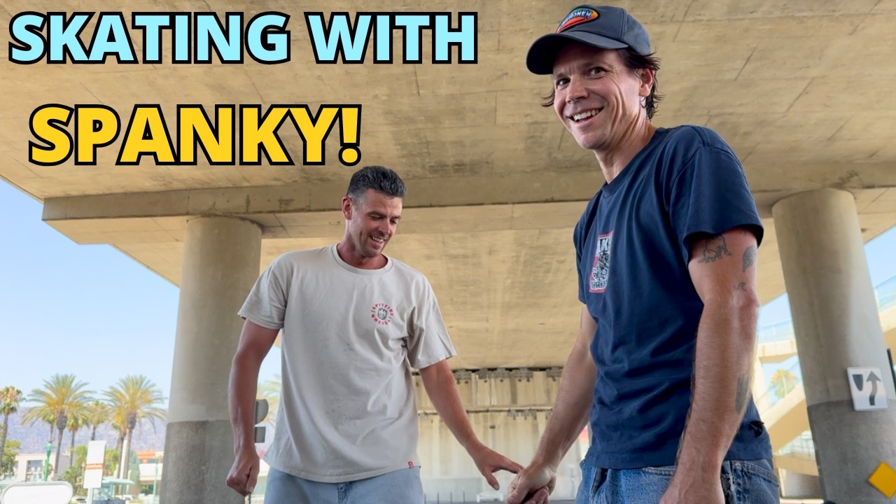 Skating with Kevin Spanky Long in KSL3 - YouTube