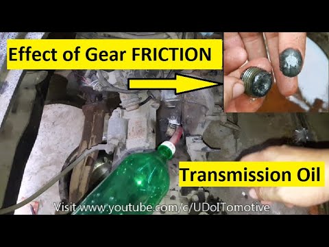 Change Transmission Oil Suzuki Carry 4WD F6A engine - YouTube