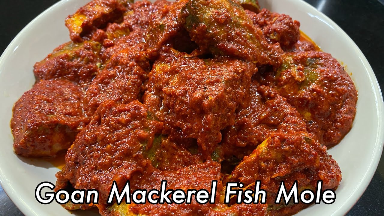 Goan Mackerel Fish Mole Recipe | Goan Fish Pickle | Mackerel Fish Molho ...