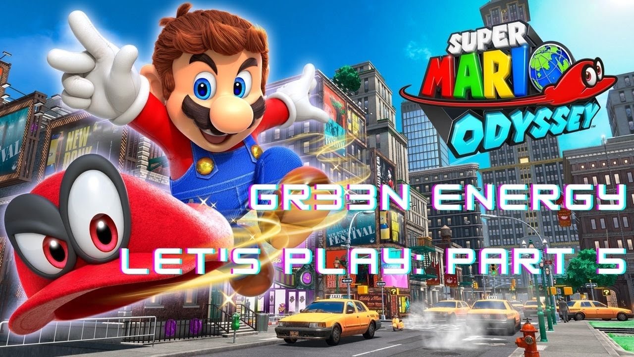 Super Mario Odyssey Let's Play Part 5: Stretchy Legs - YouTube