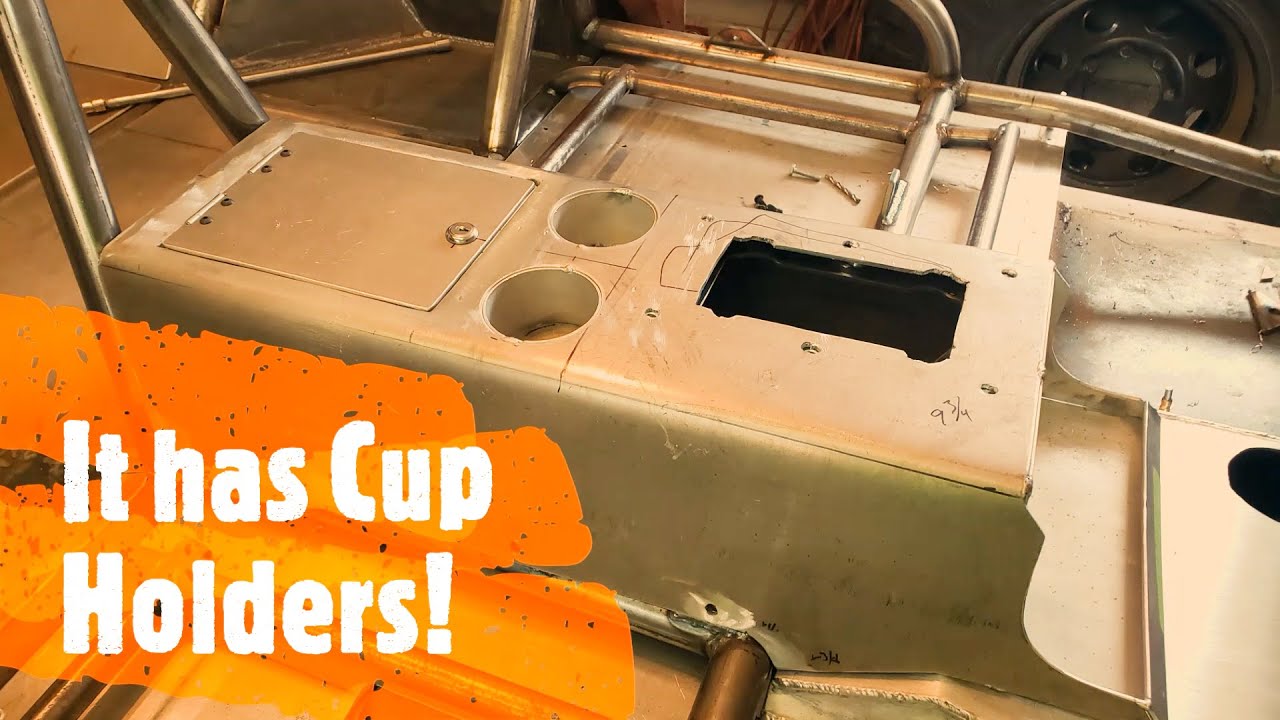 Custom Center Console from recycled aluminum for my 1968 Early Bronco ...