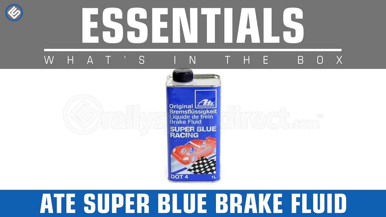 ATE Super Blue Brake Fluid- Whats in the Box? - YouTube