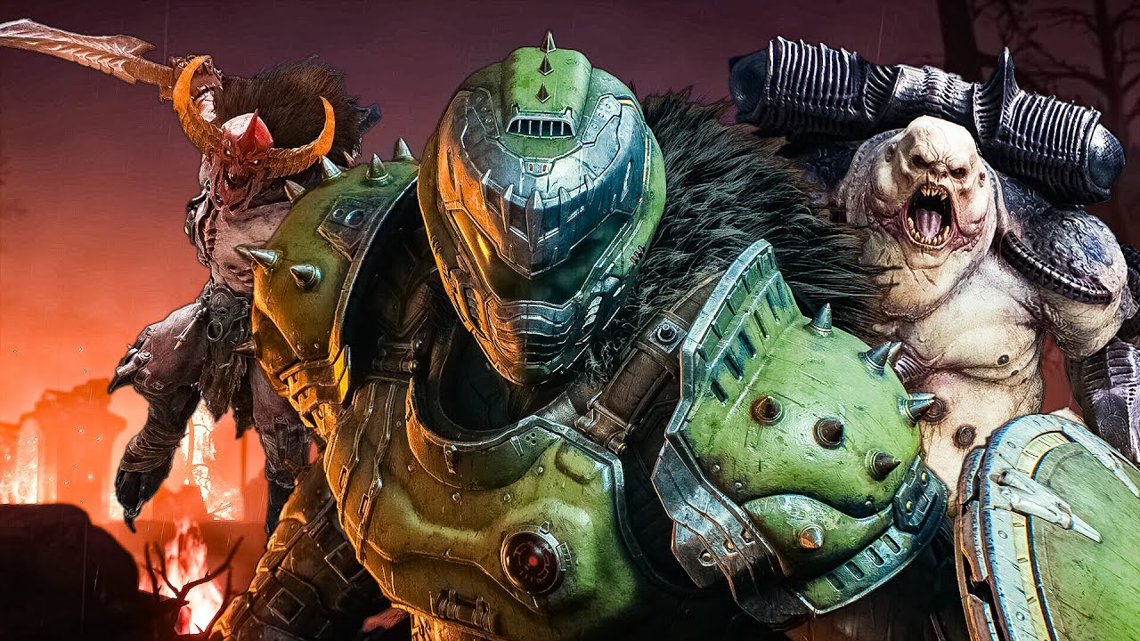 RIPPIN and TEARING Hordes of Demons To Heavy Metal - DOOM: The Dark ...