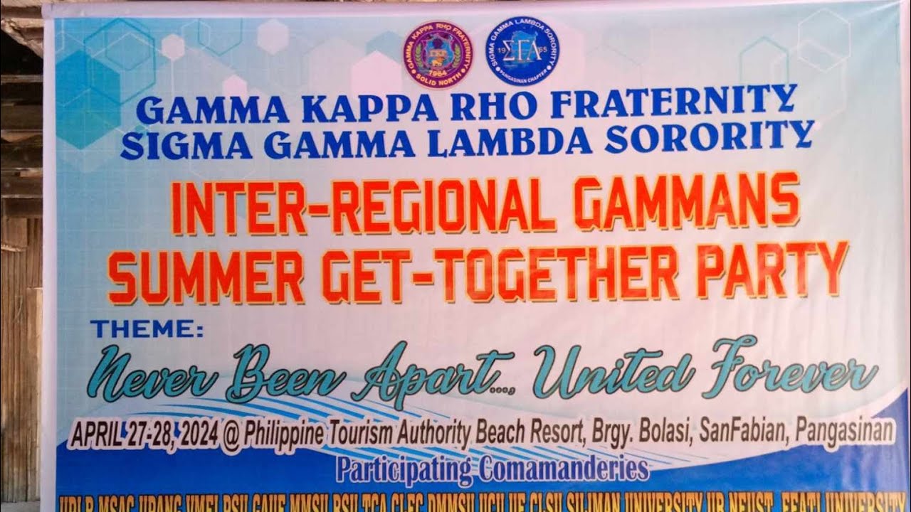 Gammans Inter- Regional Summer Bonding @Bolisao Pangasinan 2024 - YouTube