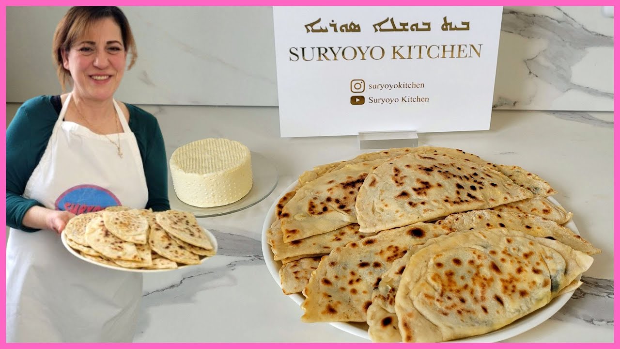 Shamburak mit Käse | Gefüllte Teigtaschen in der Pfanne - YouTube