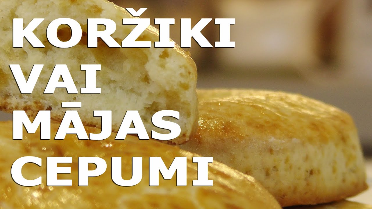 Svētku recepte: Koržiki vai mājas cepumi - YouTube