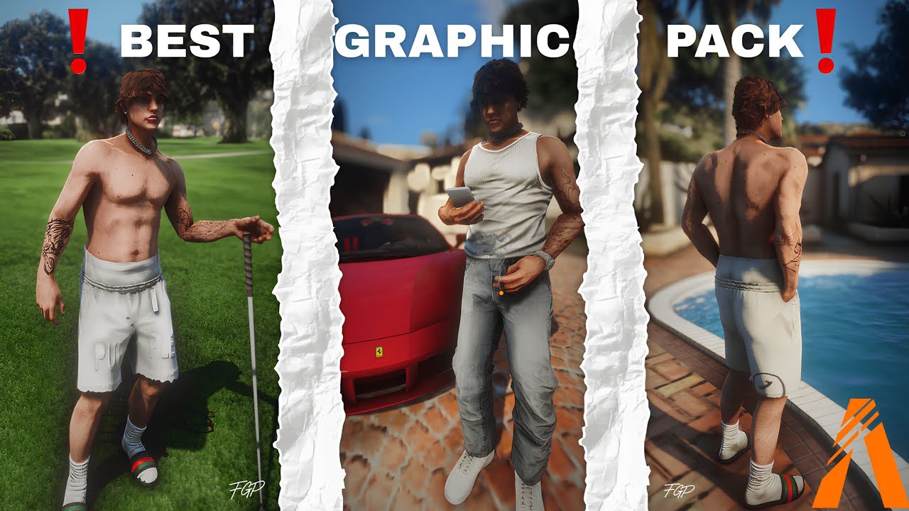 🔥Best Realistic FiveM Graphics Pack | Graphics Pack For Fivem FREE ...