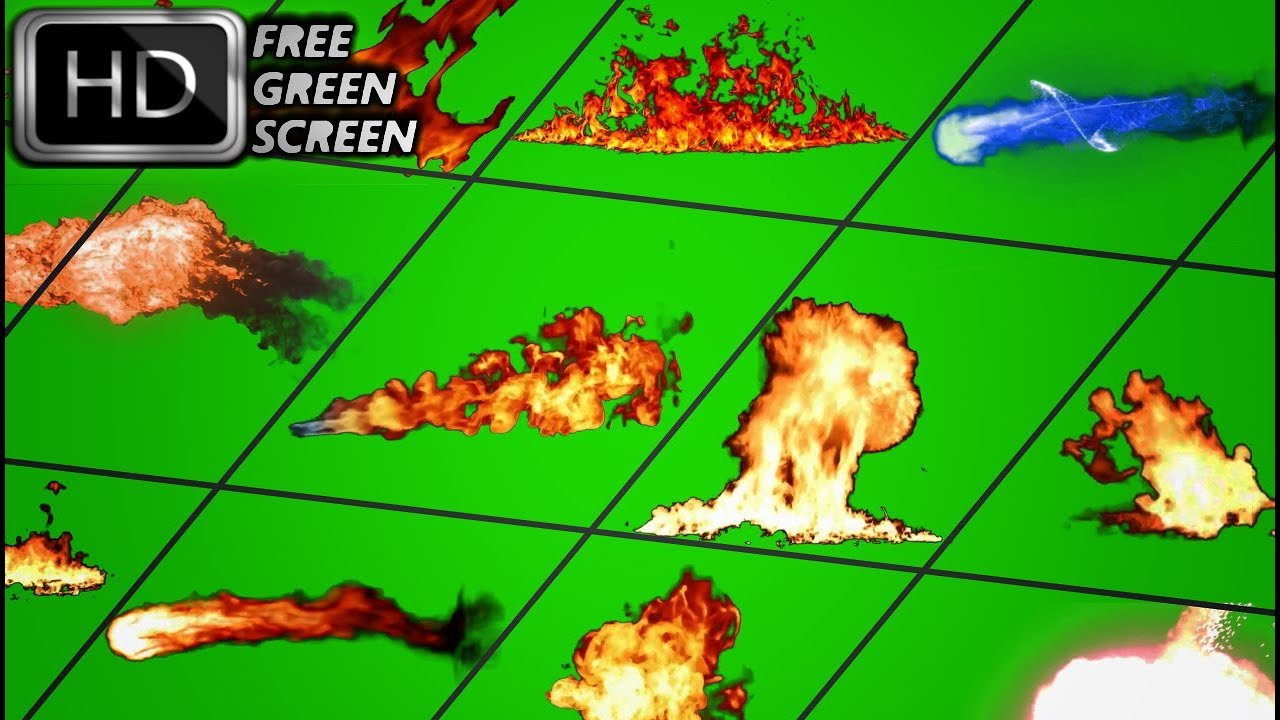 20+ Best Fire/Explosions Green Screen | Chroma Key (WITH DOWNLOAD LINK ...