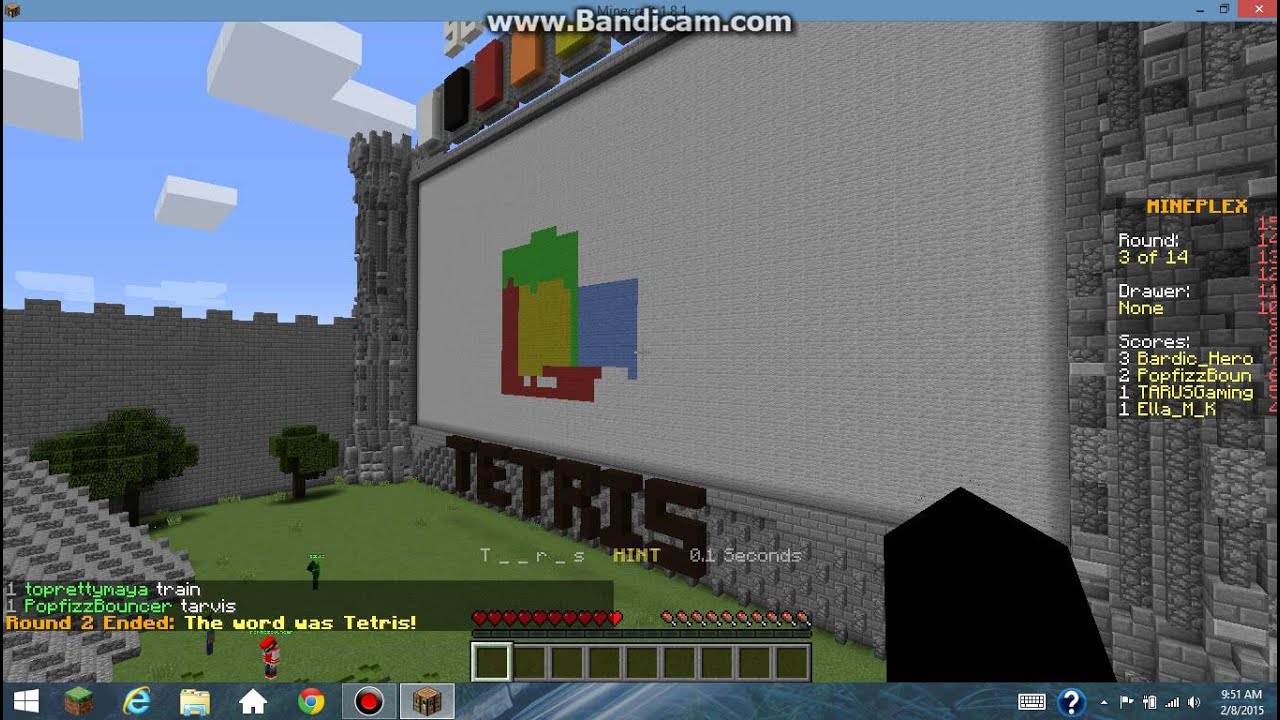 Minecraft Multiplayer Minigames- Draw My Thing Part 1 - YouTube