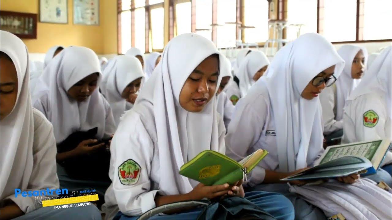 Kegiatan Pesantren Ramadhan SMAN 1 Empang tahun 2024 - YouTube