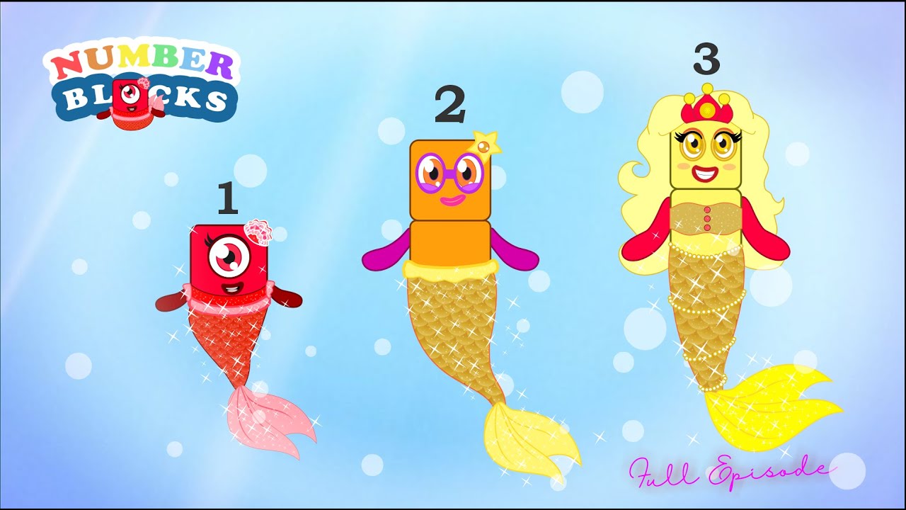 Numberblocks 1 mermaid Fanmade story season 2 - YouTube