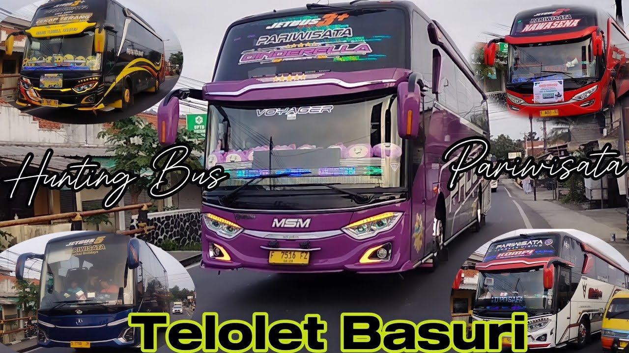 Jetbus 5 Jackal Holiday 💥Full Klakson Telolet Basuri Hunting Bus ...