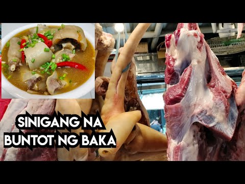 Sinigang na buntot ng baka / Oxtail Recipe - YouTube
