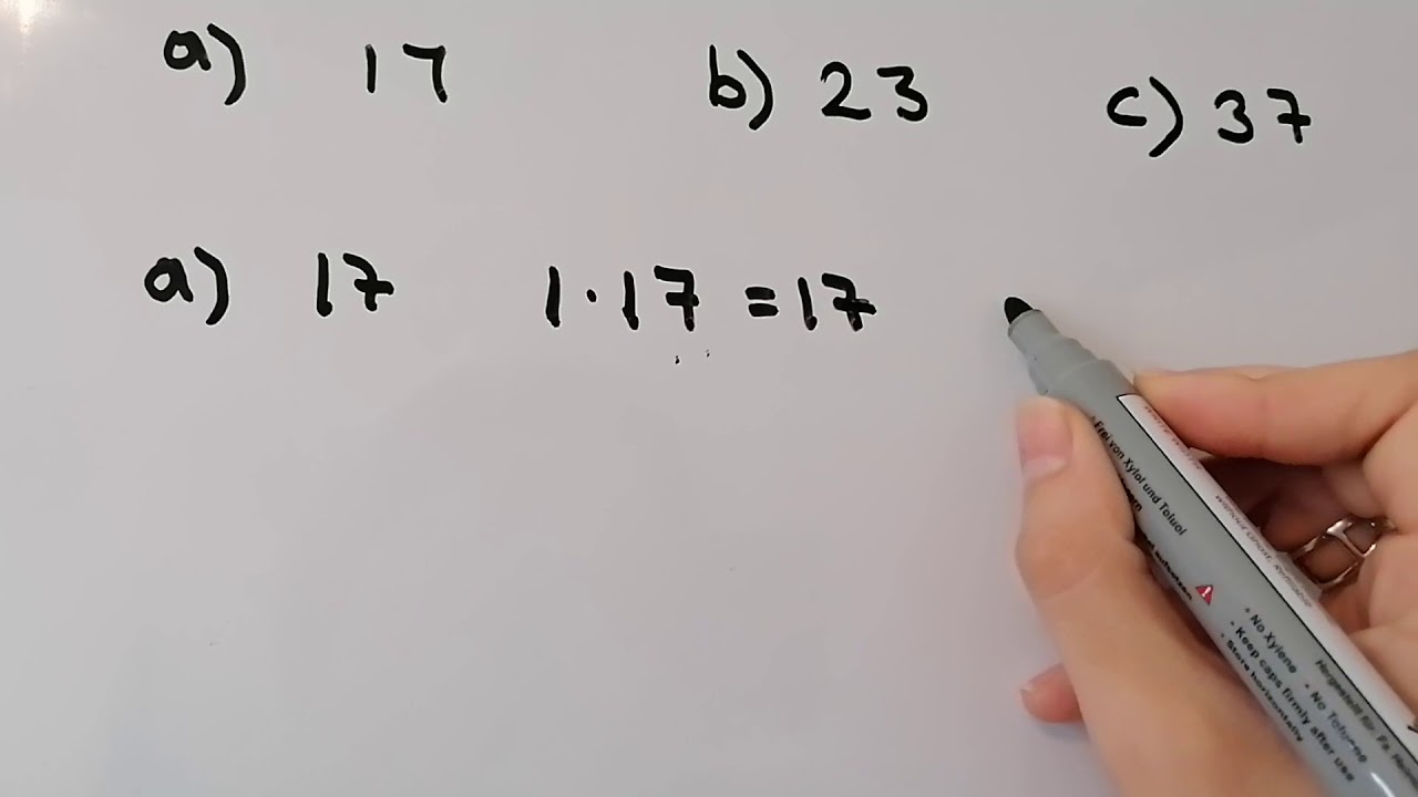 Matematika7-Numrat e thjesht dhe te perber - YouTube