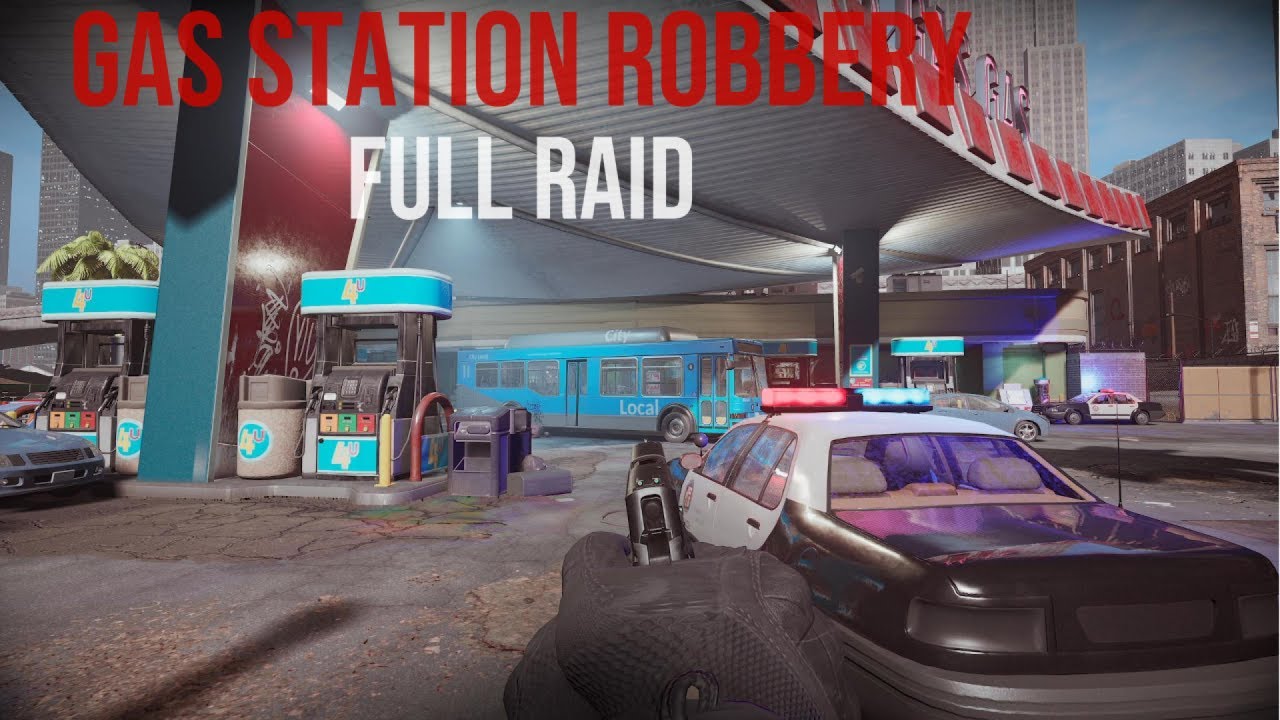 GAS STATION ROBBERY GONE WRONG! | Ready Or Not Gameplay #readyornot - YouTube