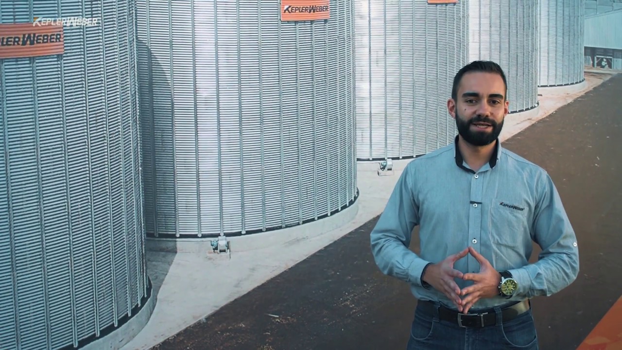 Kepler Weber | Sistema de armazenamento próprio - YouTube