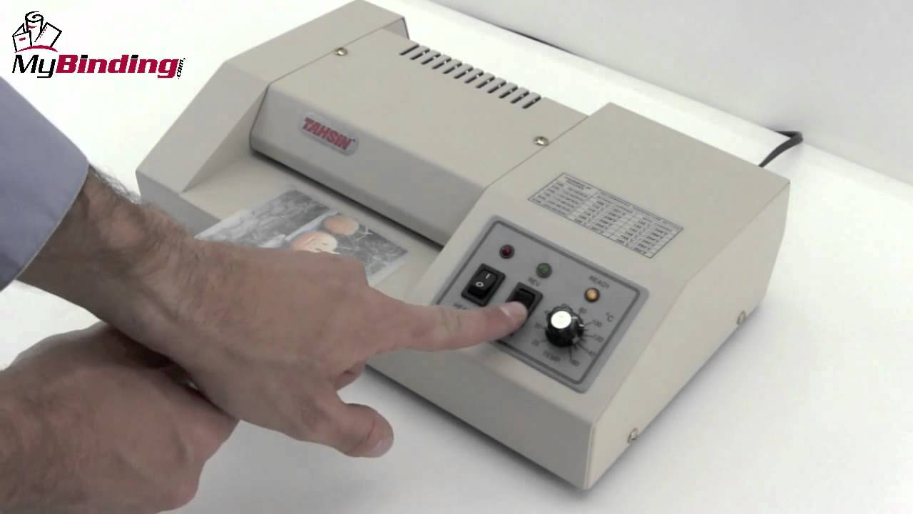 Tamerica Tahsin TCC160 6-Inch Heavy Duty Laminator Demo - YouTube