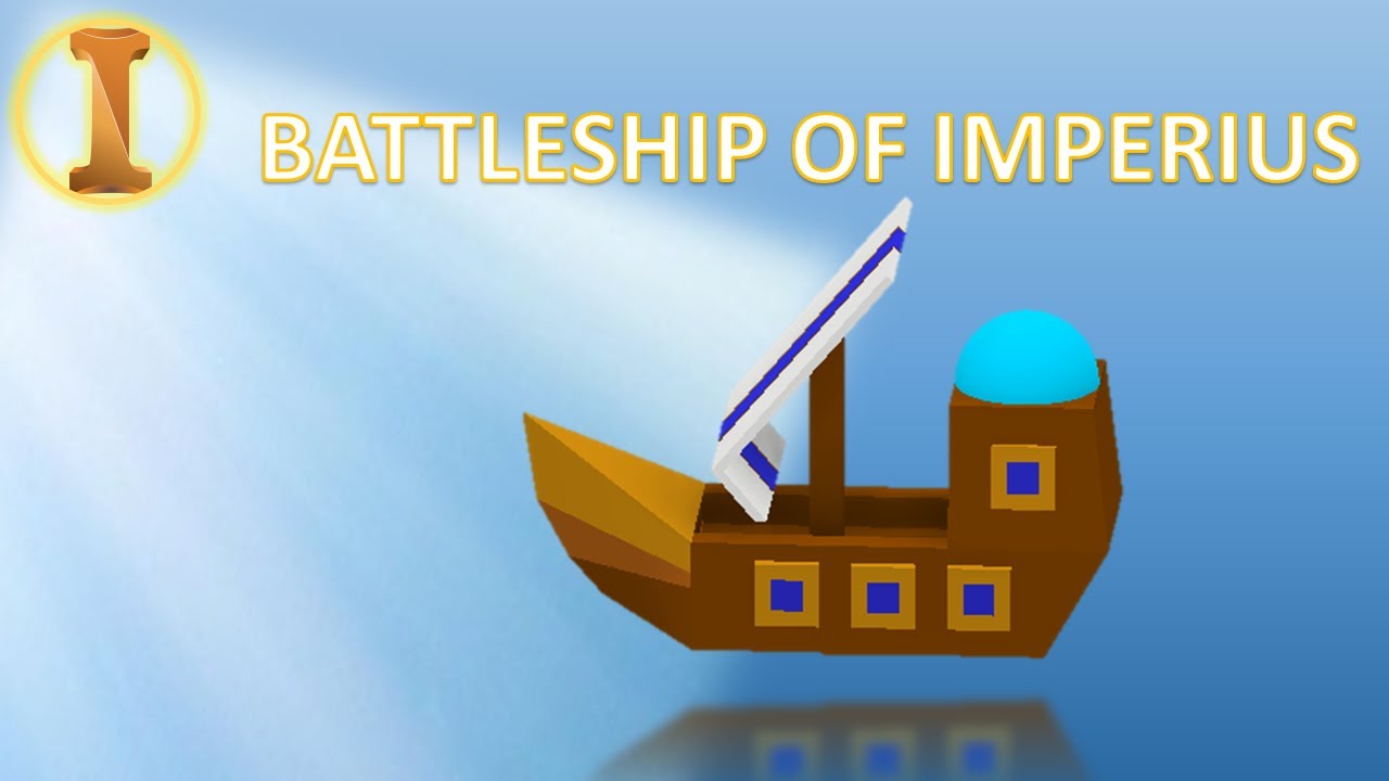 Polytopia Imperius Battleship 3D Model - YouTube