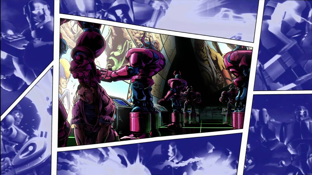 Marvel vs Capcom 3 - Character Ending ( Sentinel ) - YouTube