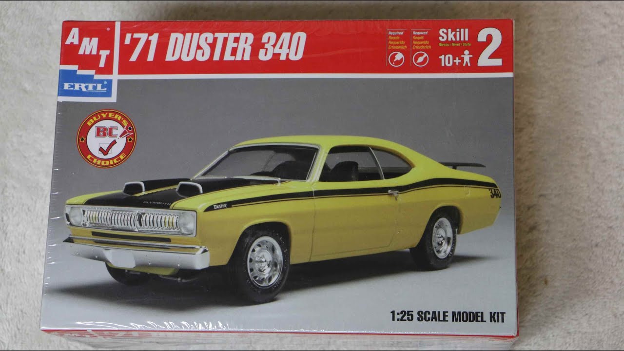 1971 Duster model kit build - YouTube