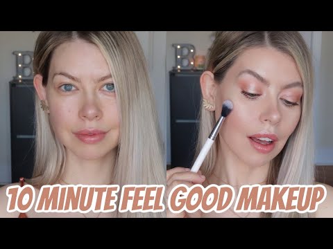 10 MINUTE (MOSTLY DRUGSTORE) MAKEUP THAT MAKES YOU FEEL 💯| BrittanyNichole