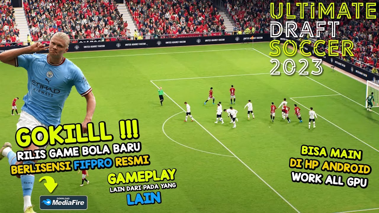 GOKIL ! Game Bola Pendatang Baru ! Sudah FIFPRO & Gameplay KEREN BGT ...