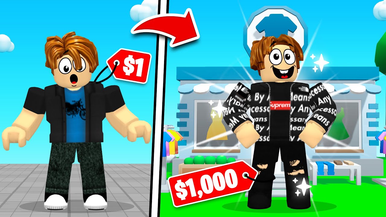CLOTHING STORE TYCOON In Roblox! - YouTube
